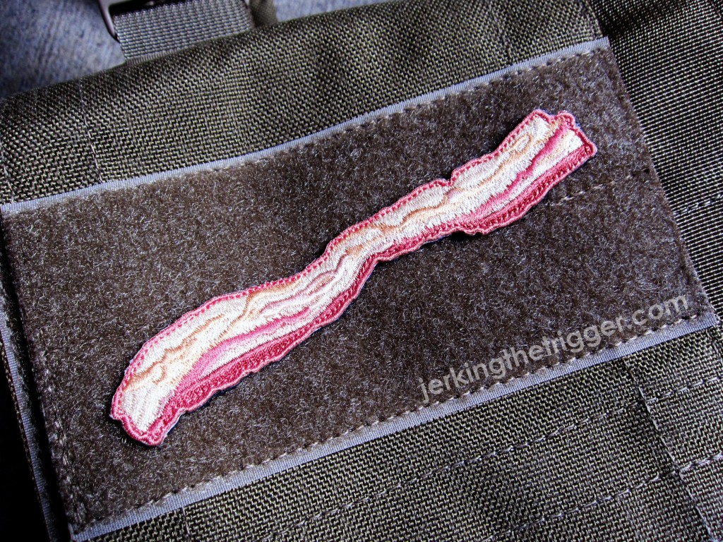 Patch Collecting: Bacon, Raw | Jerking the Trigger