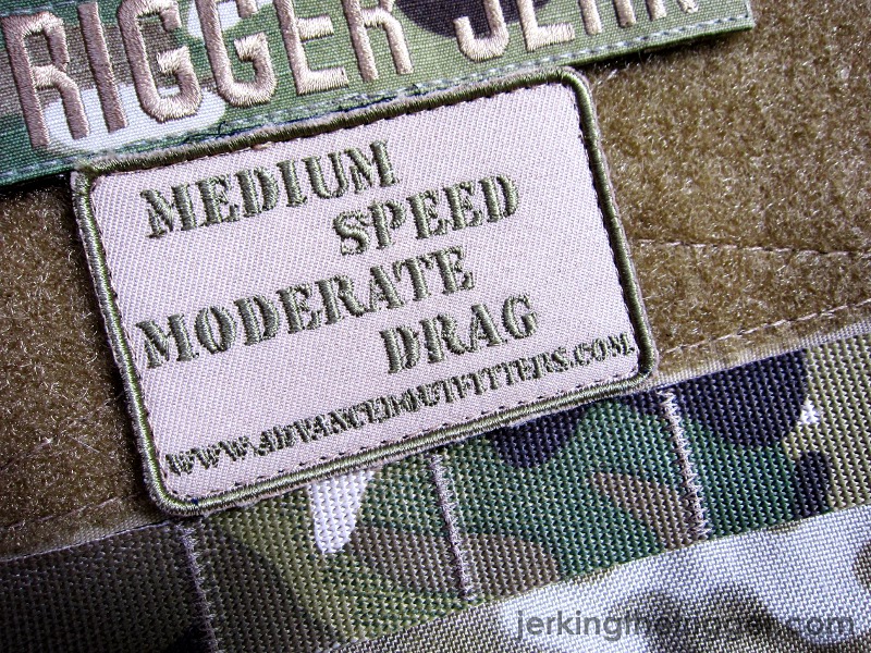 Patch Collecting: AO Medium Speed Moderate Drag | Jerking the Trigger