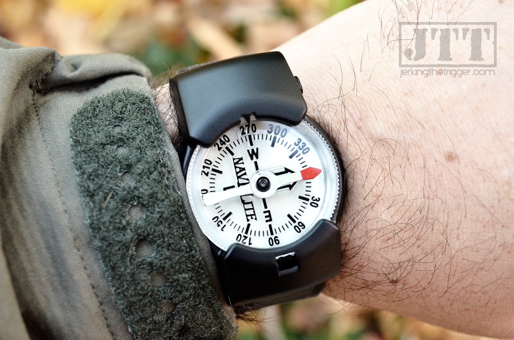 Review: NavELite Backlit Magnetic Wrist Compass | Jerking the Trigger