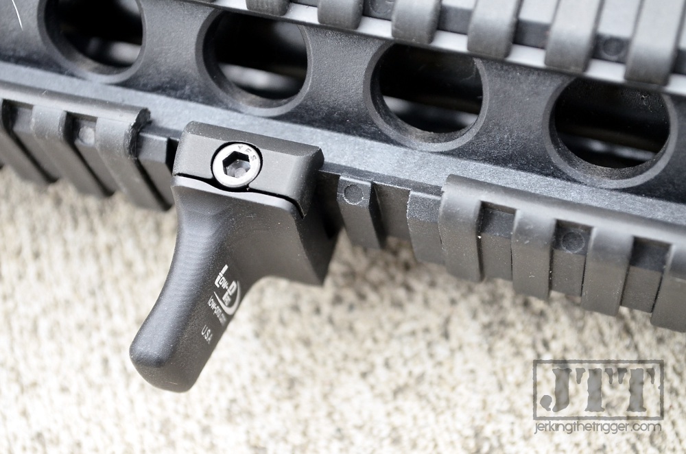 Review: Low-Pro Products Modular Vertical Grip and Picatinny Hand Stop ...