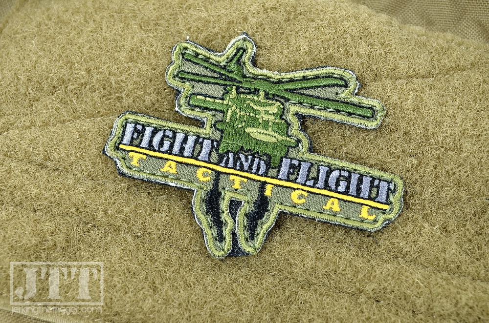 Patch Collecting: Fight and Flight Tactical Logo Patch | Jerking the Trigger