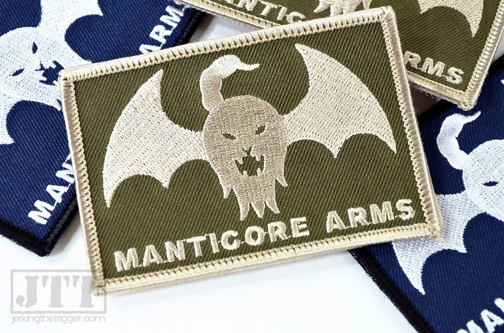 Patch Collecting: Manticore Arms Logo Patch | Jerking the Trigger