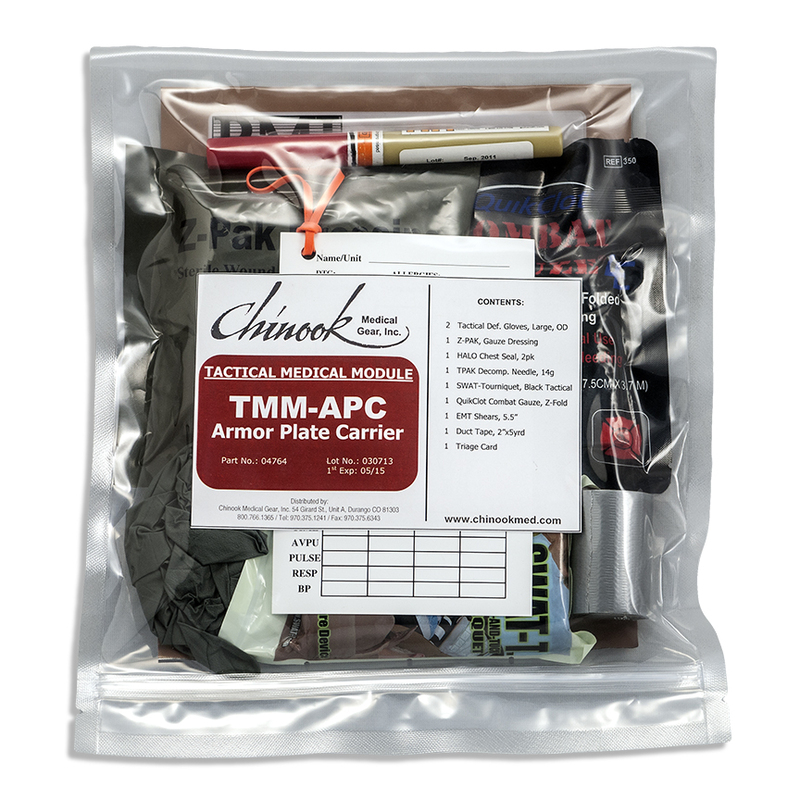 Armored Plate Carrier Medical Modules from Chinook Medical Gear ...