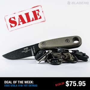 ESEE Izula-II – Deal of the Week at BladeHQ | Jerking the Trigger