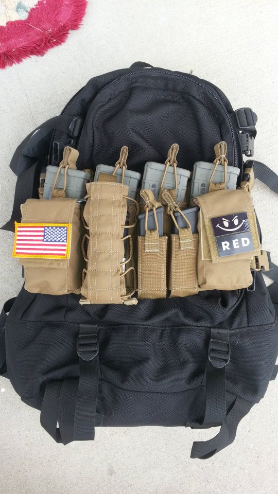 Haley Strategic Partners D3 Chest Rig as a Backpack Compression Panel ...