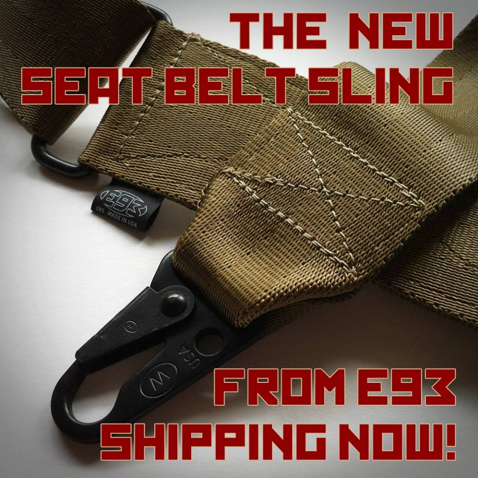 Echo Nine Three Seat Belt Sling | Jerking the Trigger