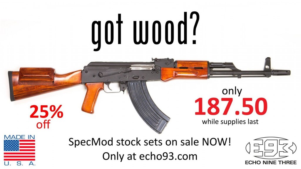 Echo Nine Three SpecMod Stock Set Sale | Jerking the Trigger