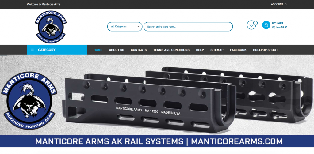 Manticore Arms Launches New Site | Jerking the Trigger