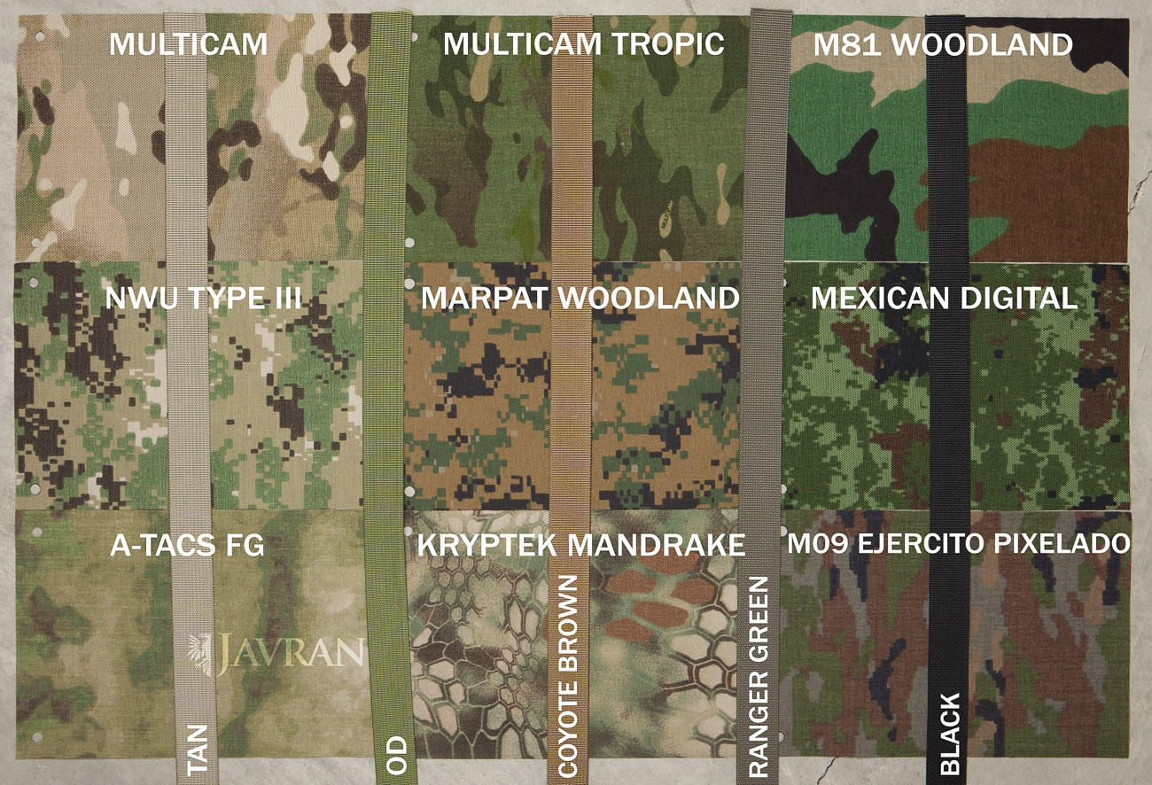 Camo Pattern Color Comparisons From Javran Jerking The Trigger