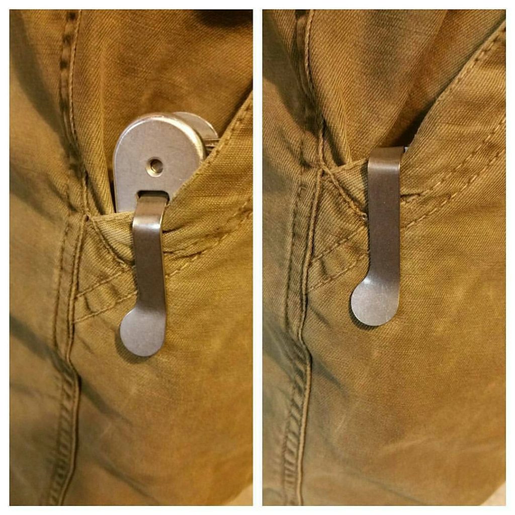 KeyBar Titanium Deep Carry Pocket Clip | Jerking the Trigger