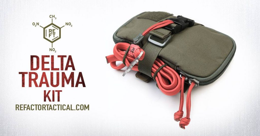 Delta Trauma Kit – RE Factor Tactical | Jerking the Trigger