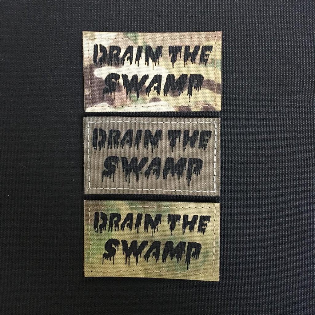 Drain the Swamp Patch from Wilde Custom Gear | Jerking the Trigger