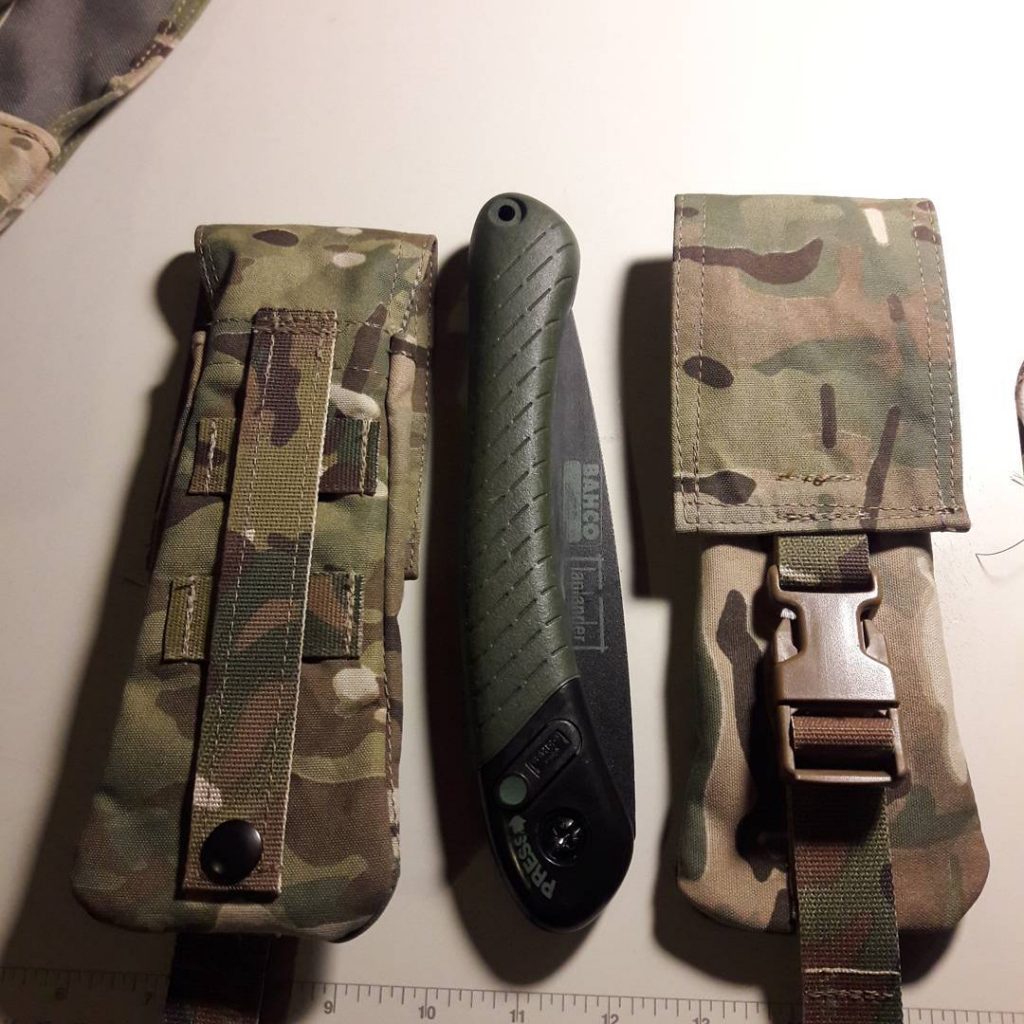 The Hidden Woodsman Laplander Saw MOLLE Sheath | Jerking the Trigger