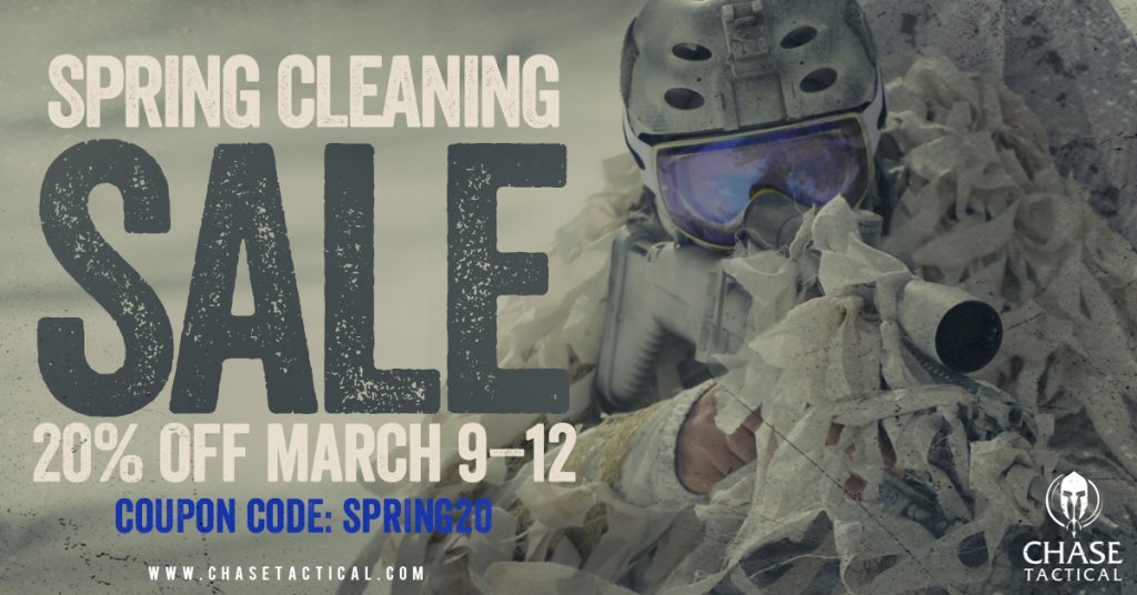 Chase Tactical Spring Cleaning Sale | Jerking the Trigger