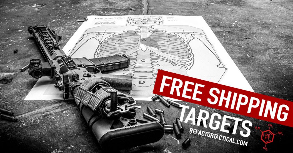 Free Shipping on Targets at RE Factor Tactical | Jerking the Trigger