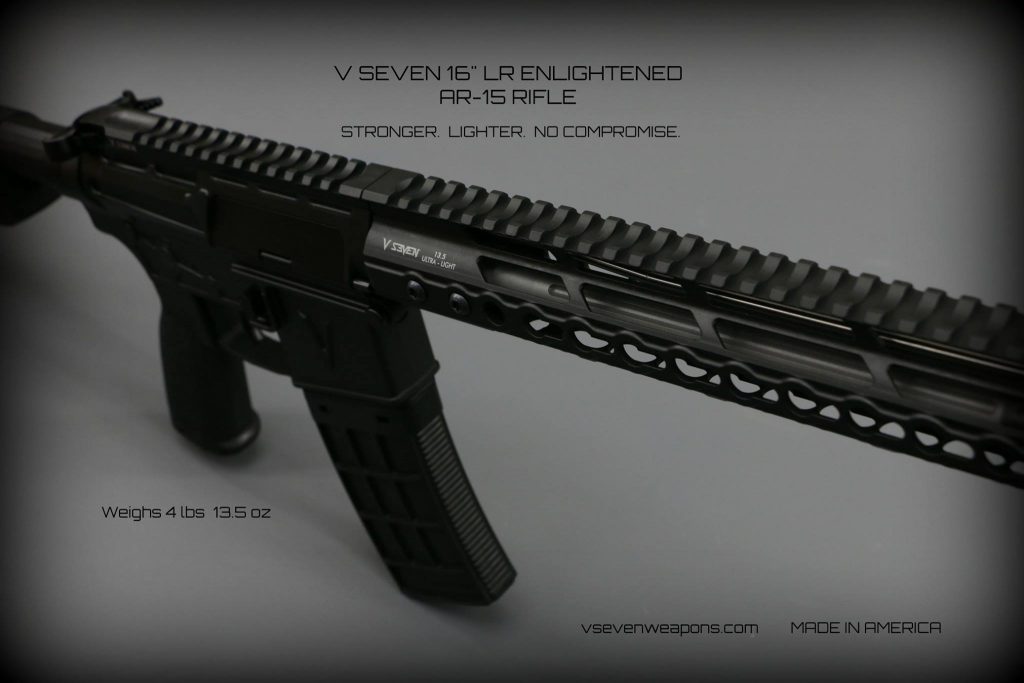 New Version: V SEVEN 16” LR ENLIGHTENED AR-15 RIFLE | Jerking the Trigger