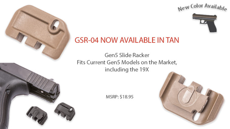 Vickers Tactical™ Gen5 Slide Racker Now Available in Tan | Jerking the ...