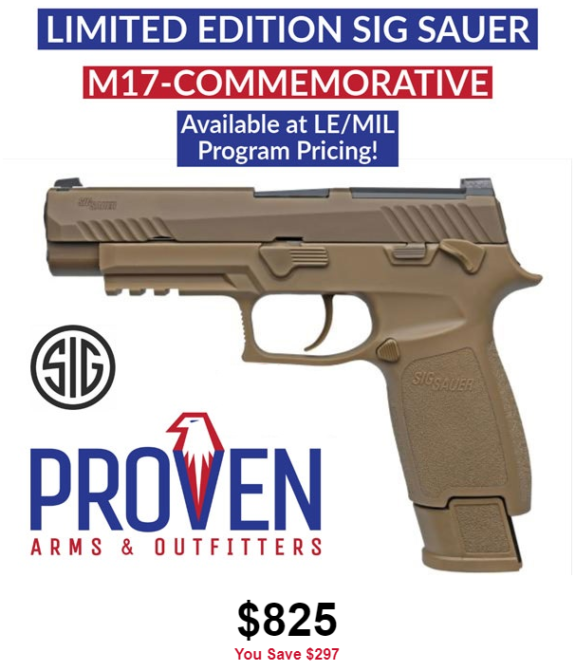 SIG SAUER M17-Commemorative Edition In-Stock Now at Proven Arms ...