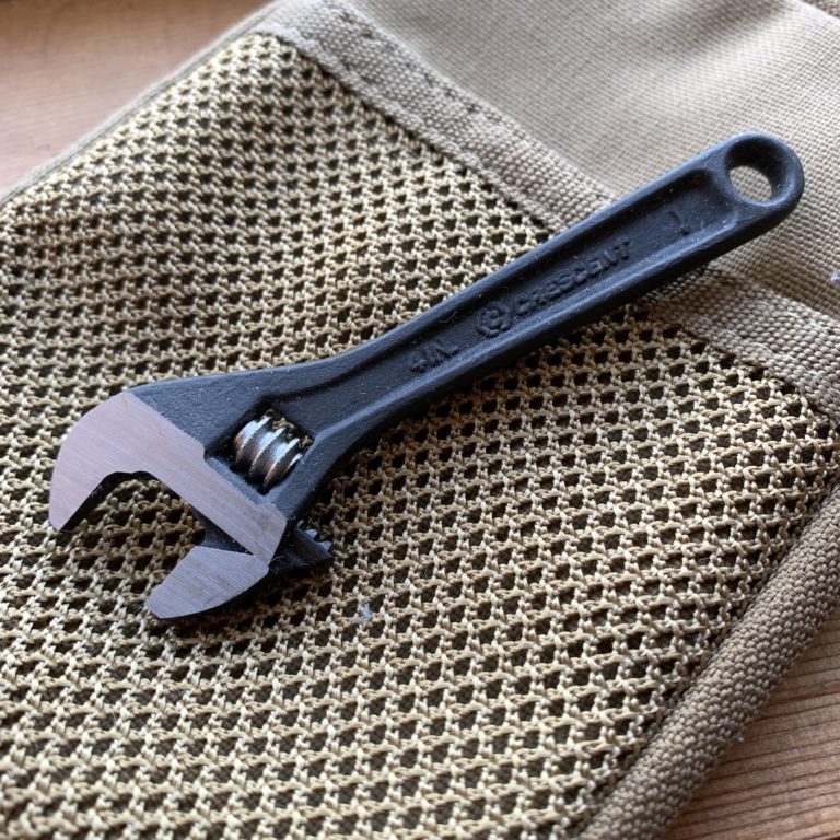 The EDC Tool Roll: Crescent 4″ Adjustable Wrench | Jerking the Trigger