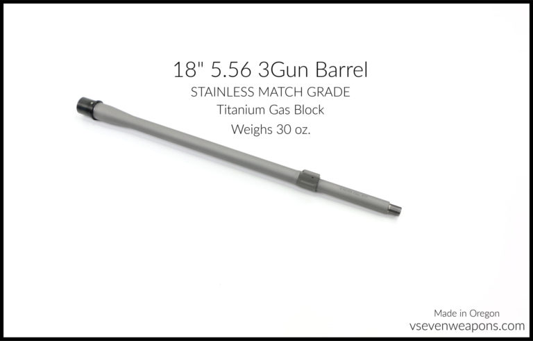 V Seven 3 Gun Barrel | Jerking the Trigger
