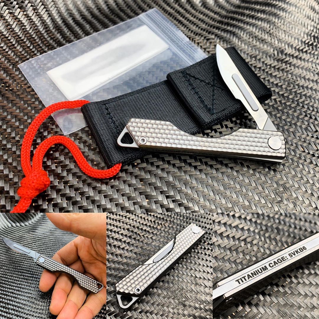 Folding Titanium Craft Scalpel from CountyComm | Jerking the Trigger