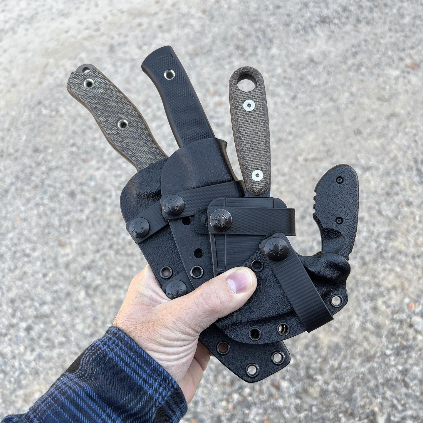 Soft Loops for Fixed Blade EDC | Jerking the Trigger